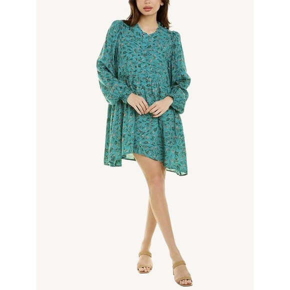 XIX Palms | Dresses | Xix Palms Long Sleeve Noosa Play Dress Floral ...